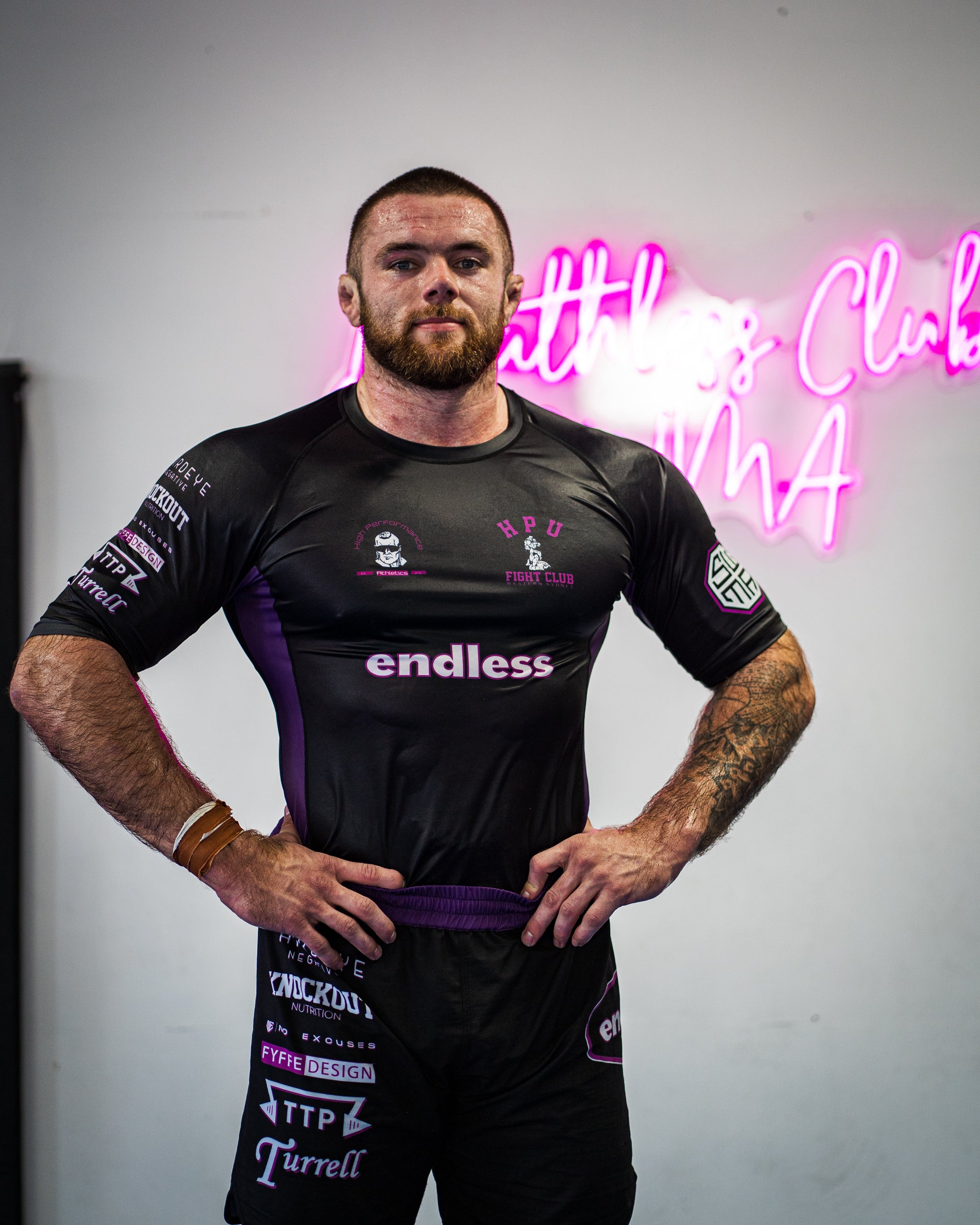 Josh Saunders x Endless 2022 ADCC World Championship Rash Guard ...